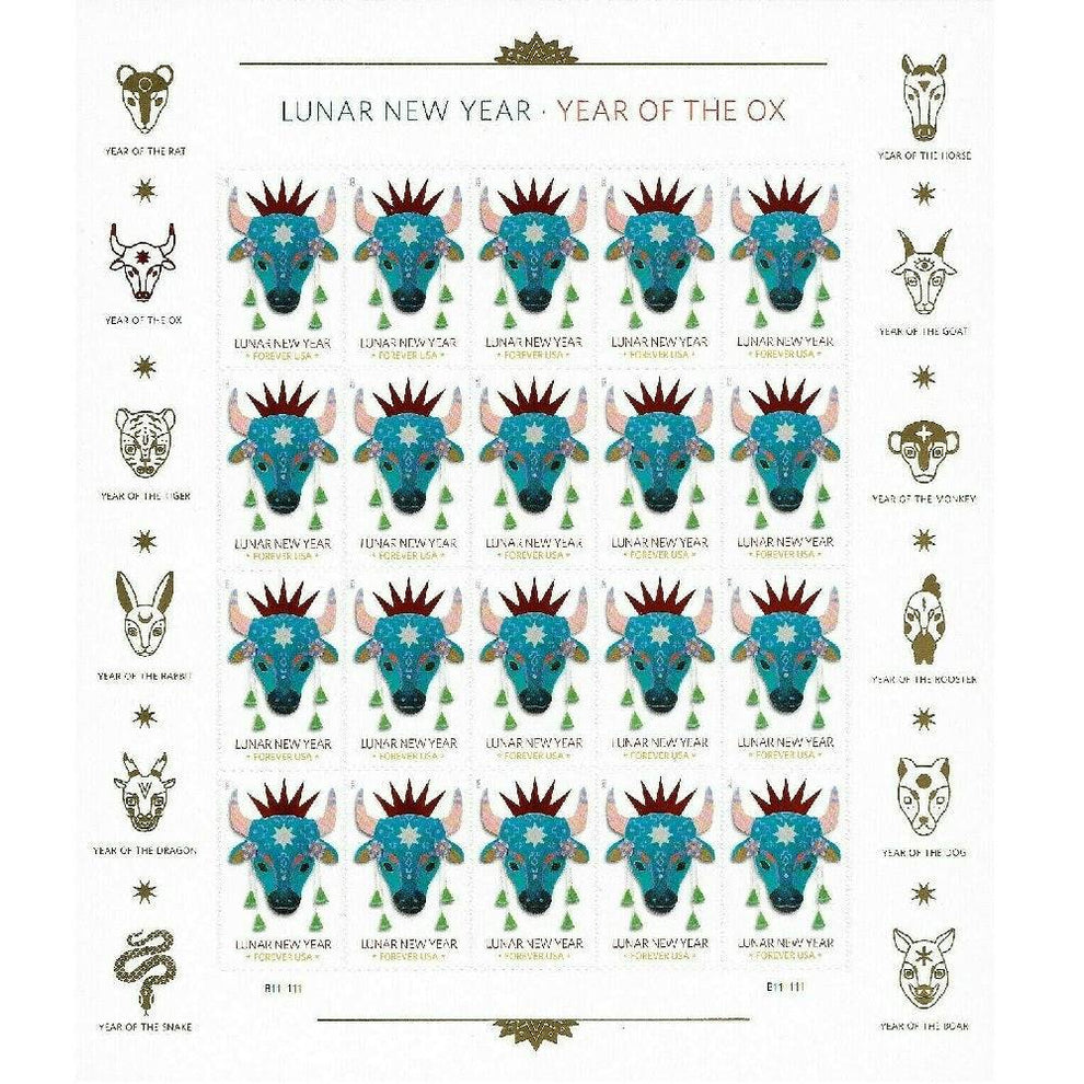 Lunar New Year Of The Ox 2021 – USTAMPS